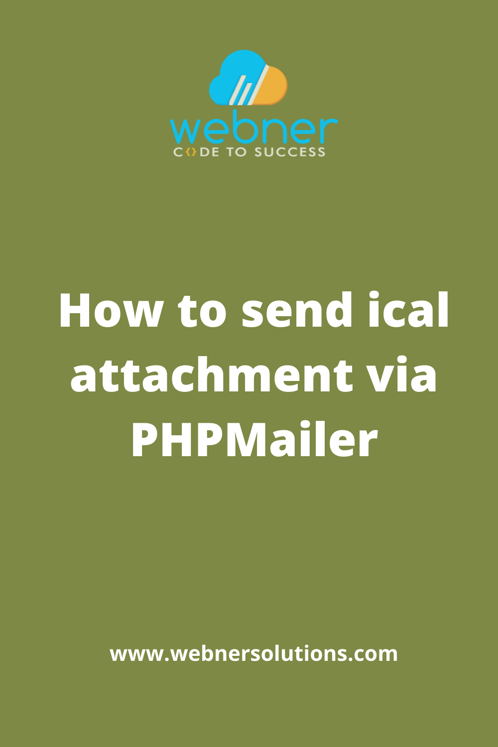 How To Send Ical Attachment Via Phpmailer Webner Blogs — Elearning Salesforce Web Development