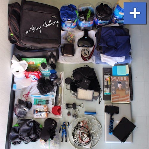 100 Items Minimalist Lifestyle