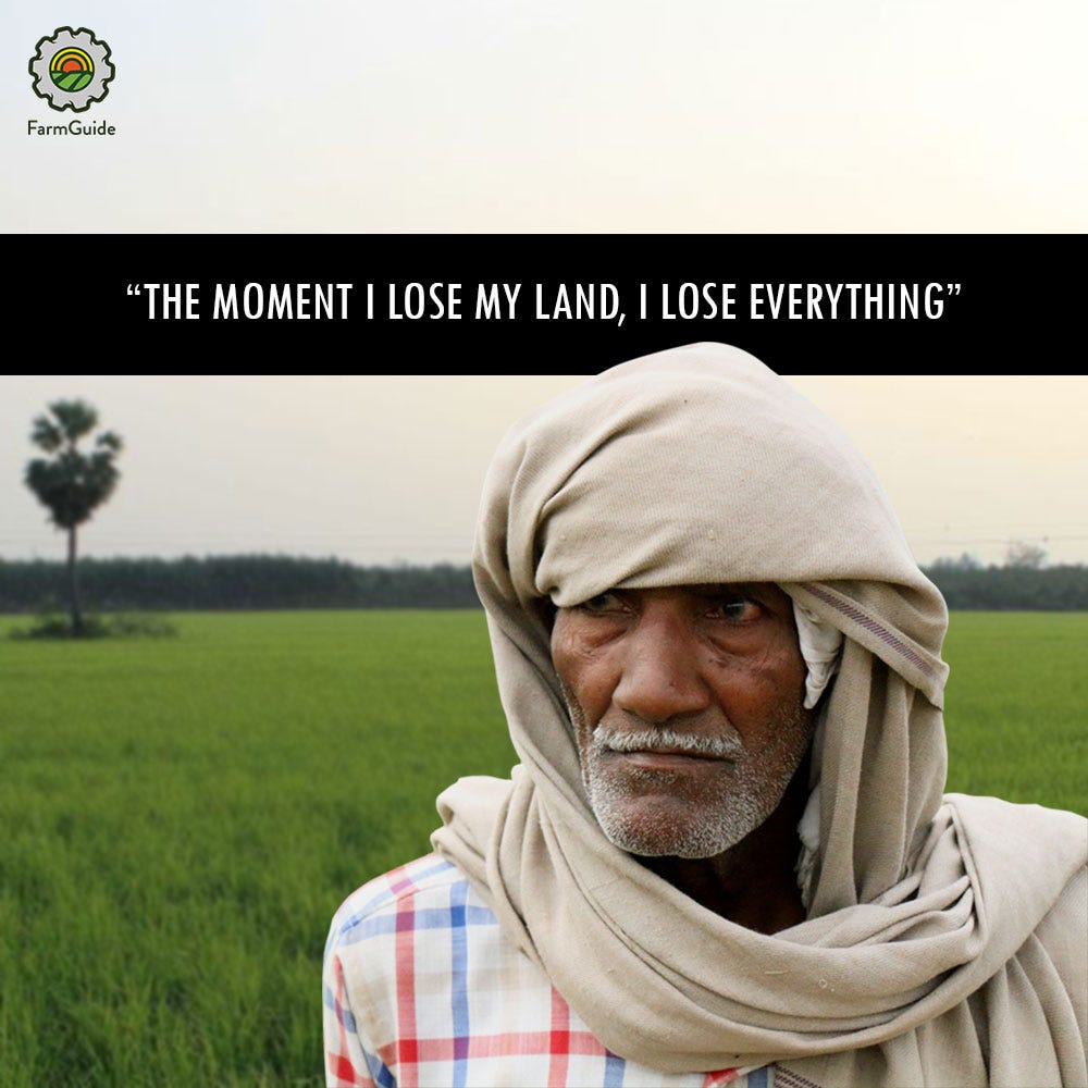 Indian Farmer Story: Agriculture Land is Everything | by FarmGuide ...