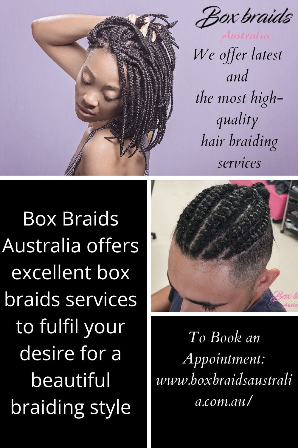 African Braids Sydney — Box Braids Australia Box Braids Australia Medium