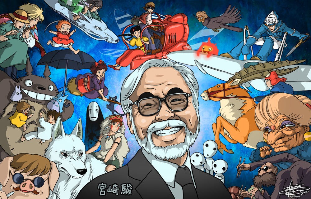 Happy birthday, Hayao Miyazaki!. The weaving of magic, environmental ...