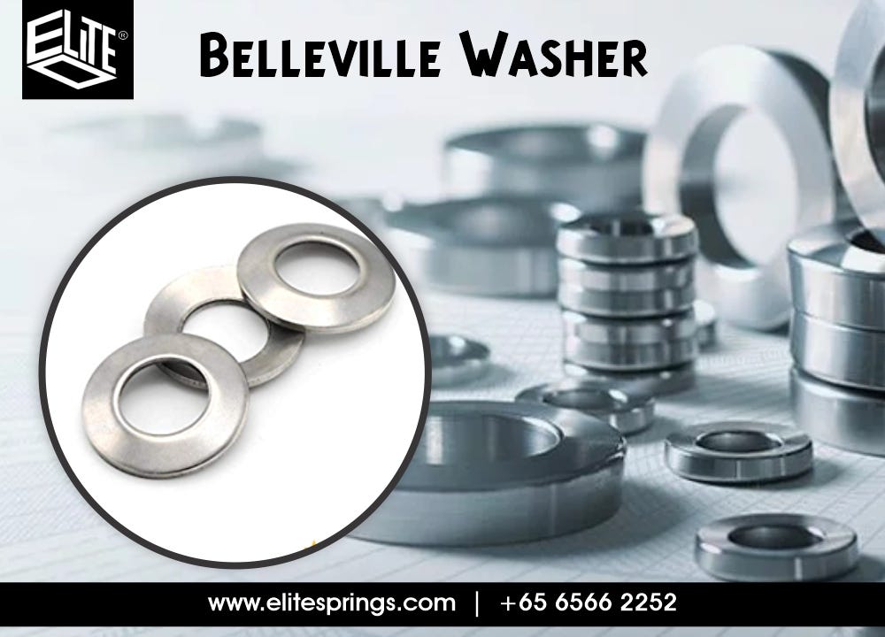 Leading Belleville Washer Manufacturer in 2023 - Elite Springs - Medium