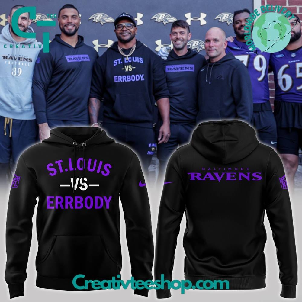 Baltimore Ravens Brandon Williams St Louis vs Everybody Hoodie | by Hardmanvun | Nov, 2024 | Medium
