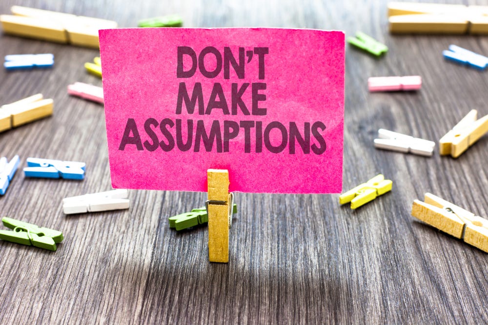 No Assumptions - Aswand Cruickshank - Medium