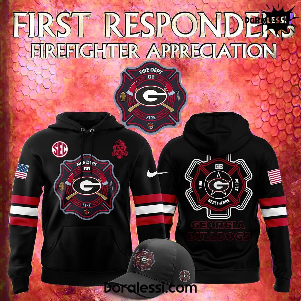 Georgia Bulldogs x 2024 Firefighter Appreciation Night Premium Limited ...