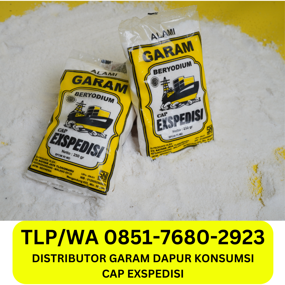 TLP/WA 0851–7680–2923, Jual Garam dapur Konsumsi Pati | by Garam Cap ...