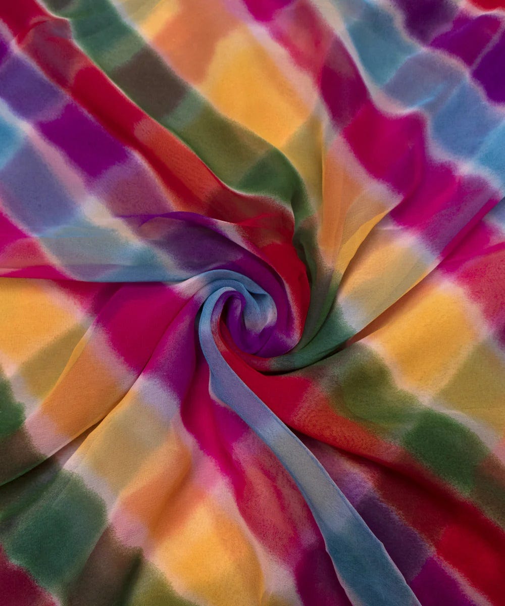 Lehariya Print Fabric: Unveiling The Elegance And Luxury Of A Timeless ...