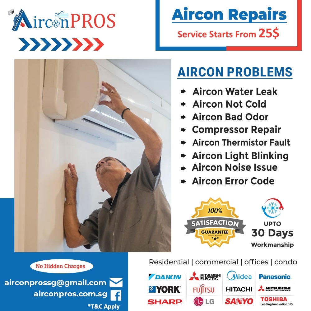 Aircon Repair Singapore - airconpros singapore - Medium