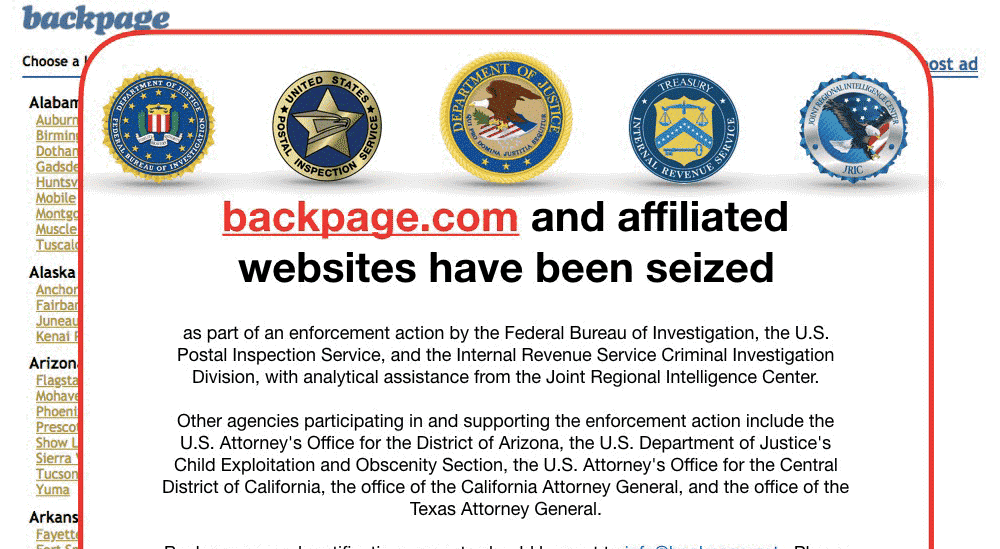 What Was Backpage.com | Why It Shut Down By The Government Officials ...