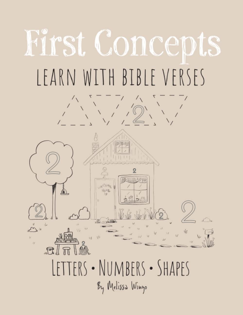 [EBOOK][BEST]} First Concepts Learn with Bible Verses: Letters, Numbers ...