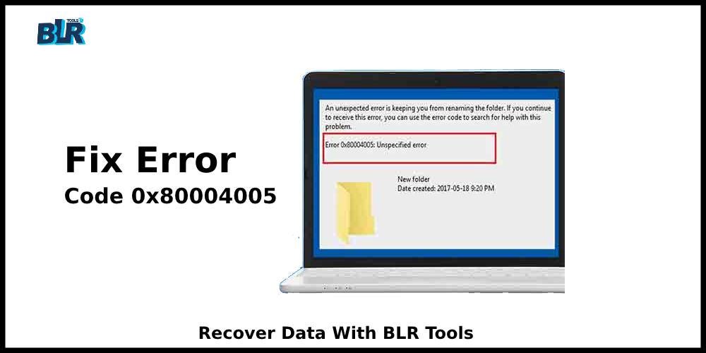 4+ Methods for Fix Error Code 0x80004005 for Windows | Solved | by ...