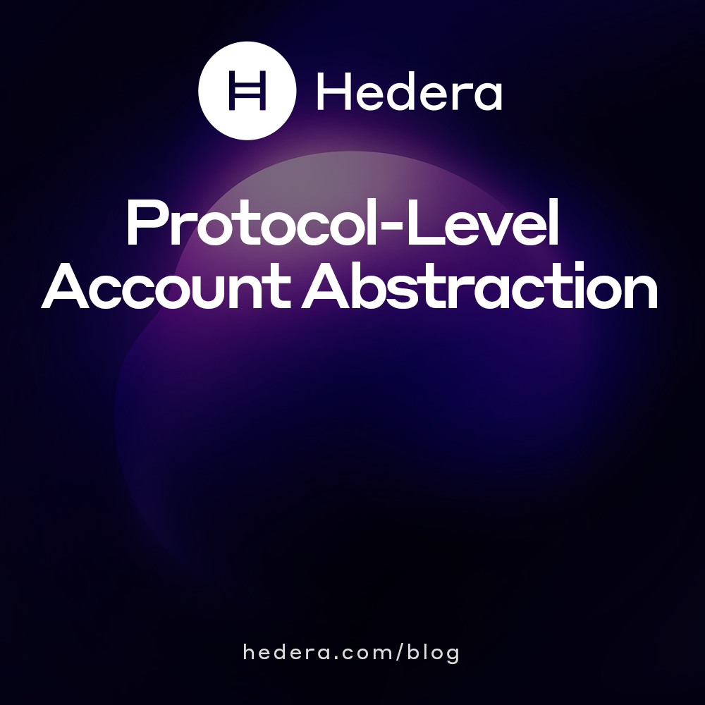 Account Abstraction at the Protocol Level | by Hedera Team | Hedera ...