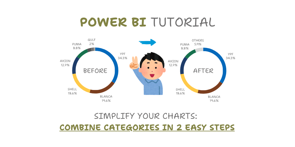 Simplify Your Power BI Charts: Combine Categories in 2 Easy Steps (Pie ...