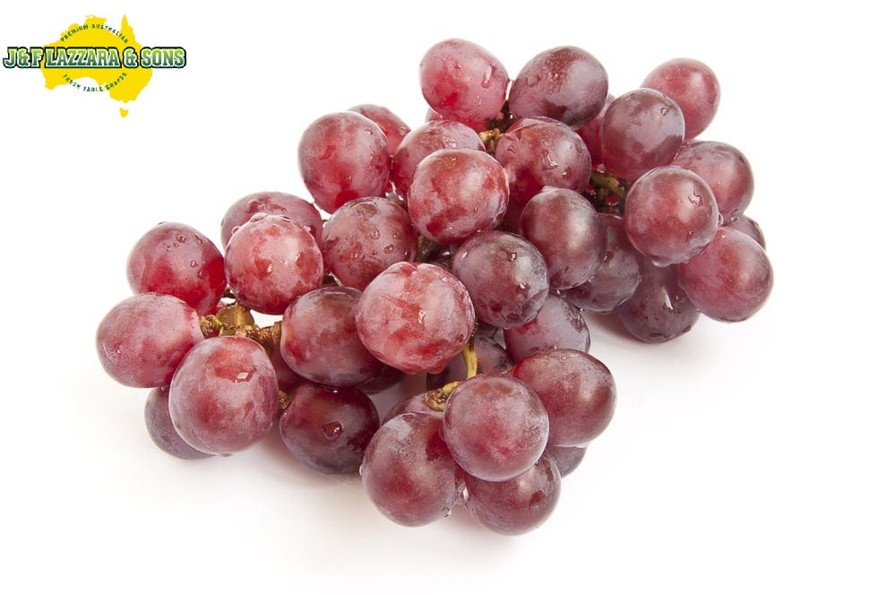 Red Globe Grapes. Red Globe grapes are large round… | by J & F LAZZARA ...