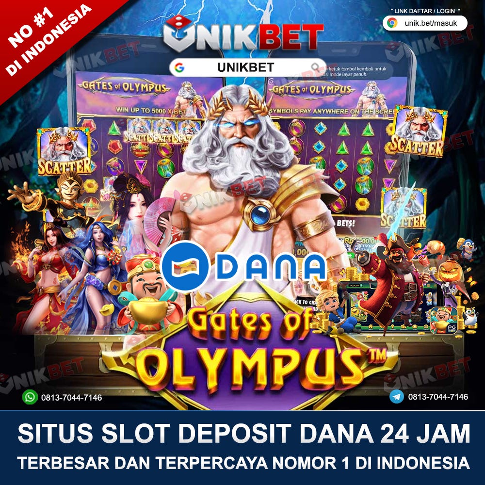 Slot Pakai Dana | Link Daftar Slot Pakai Dana Resmi Terpercaya | by Poker Online Unikbet | Medium