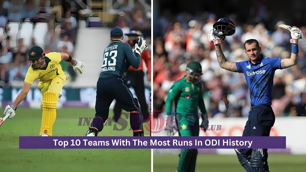 Top 10 Teams With The Most Runs In ODI History | by Miyo Chang | Aug ...