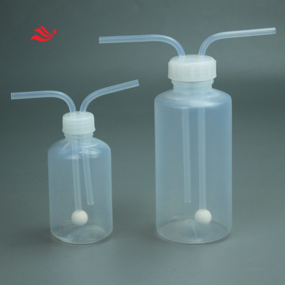 PFA Gas Wash Bottle - Clairbzh - Medium