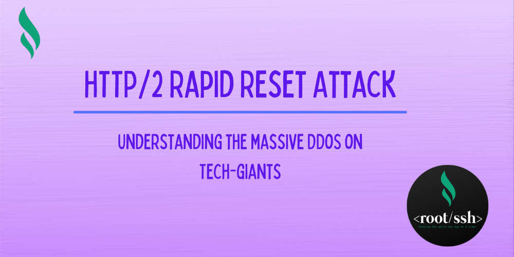 Understanding HTTP/2 Rapid Reset: The Record-Breaking DDoS Attack and Its Impact | by rootissh ...