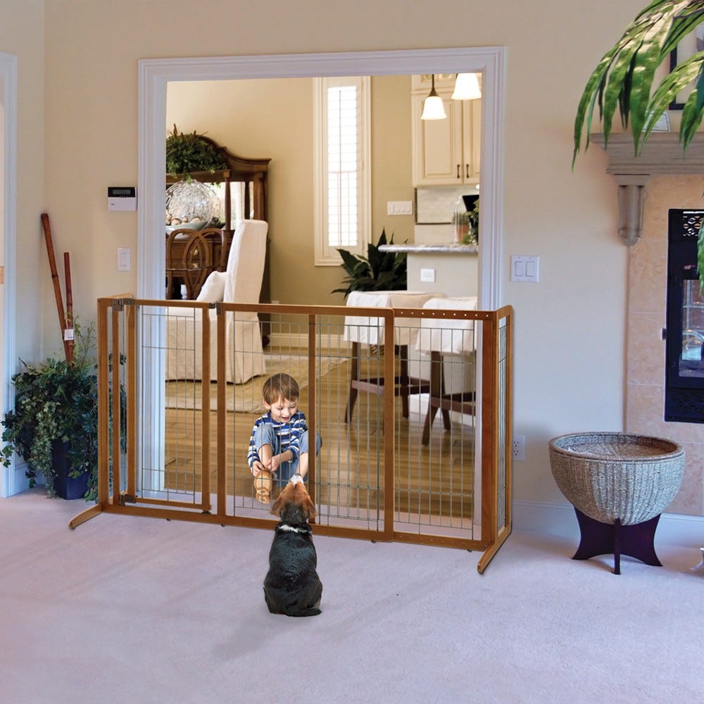 80 inch baby gate. Baby gate is an stylish and open way… | by Bellevue ...