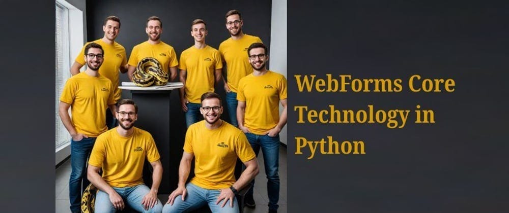 Experience Webforms Core Technology In Python By Mohammad Rabie Medium