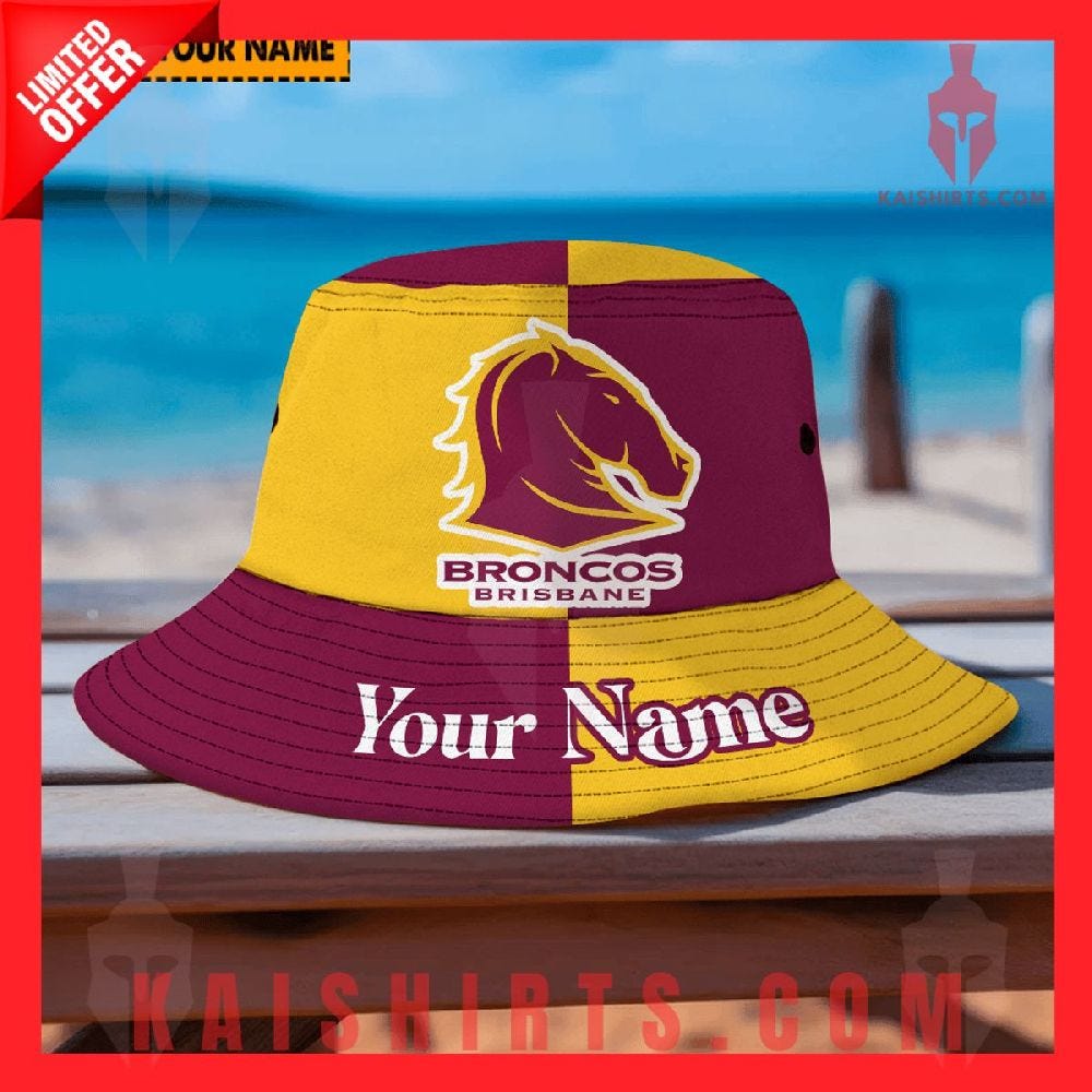 Brisbane Broncos NRL Personalized Bucket Hat | by Ileouaraso | Feb ...