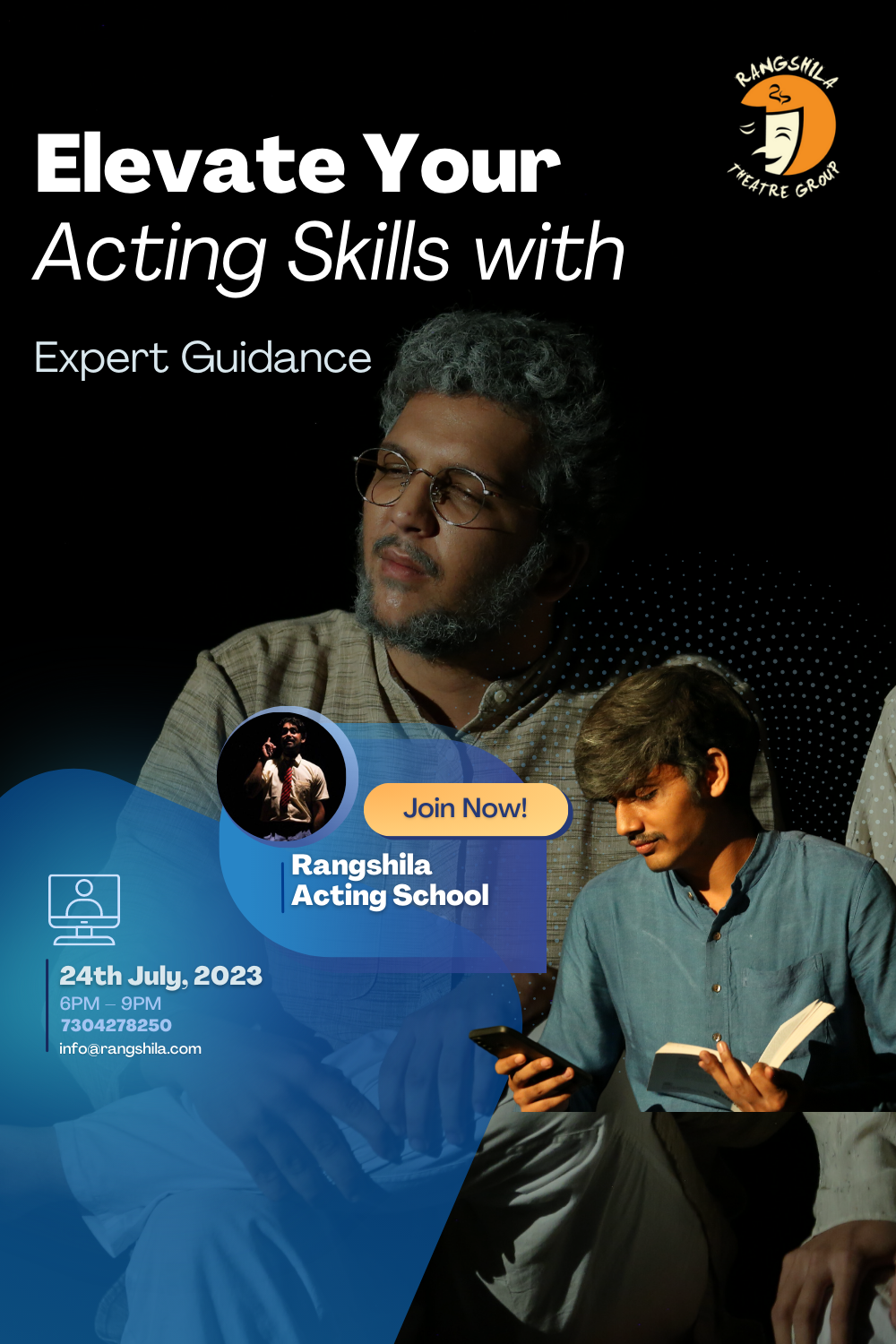 Elevate Your Acting Skills Rangshila Theatre Group Acting School In