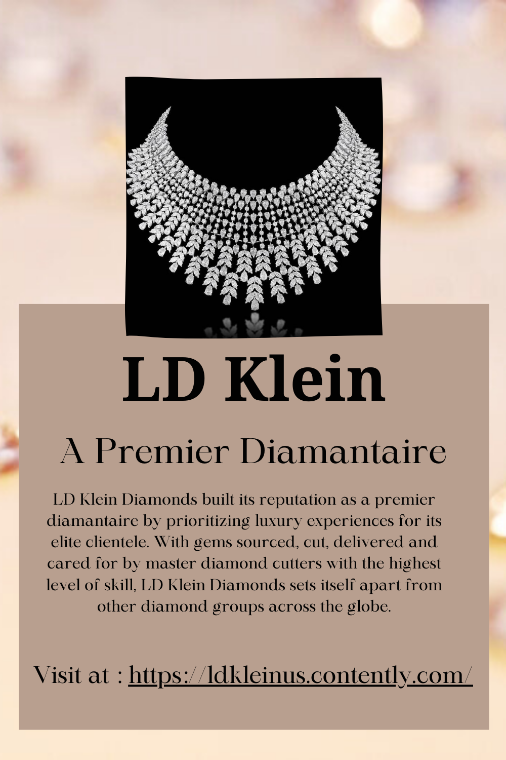 LD Klein — A Premier Diamantaire - LD Klein - Medium