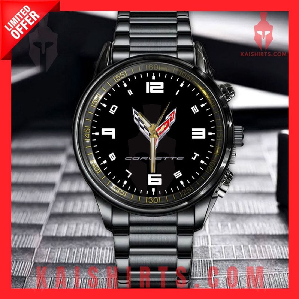 Corvette Black Hand Watch. Buy this product here: Corvette Black… | by ...