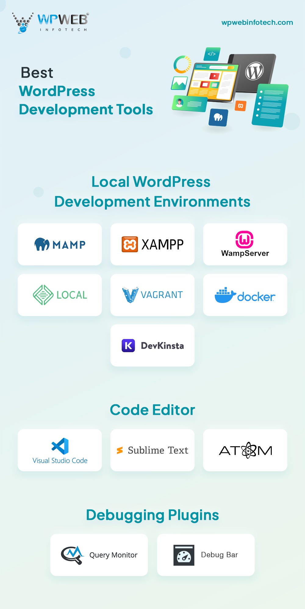 WordPress Development Tools : Your Key to Successful Web Projects - WPWeb Infotech - Medium