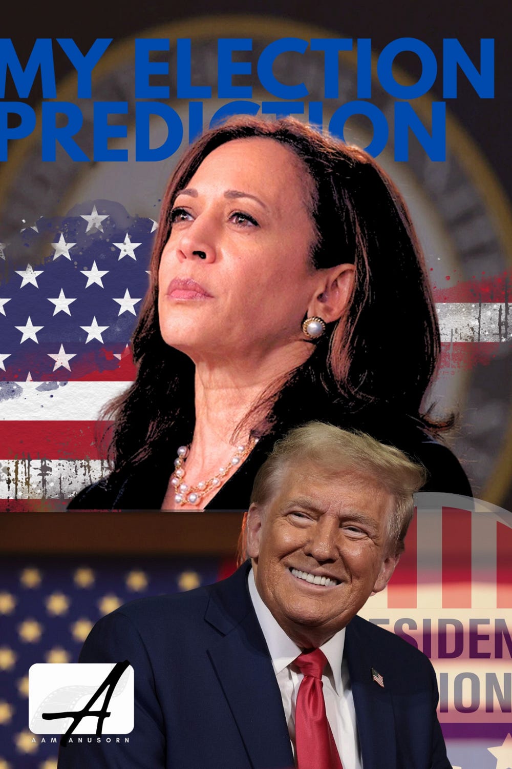 My 2024 Election Prediction: Kamala Harris VS. Donal Trump and the Calm ...