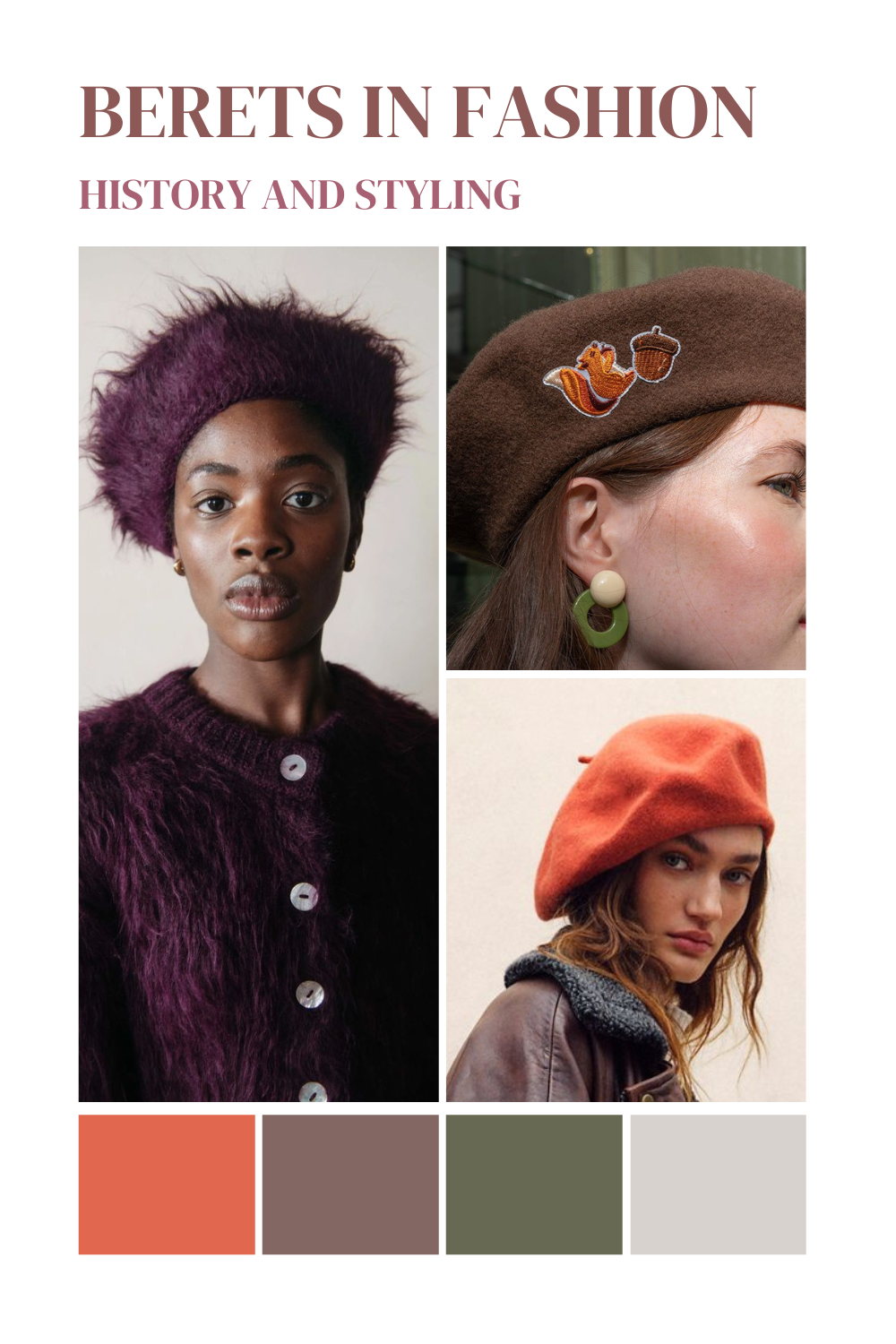 The Timeless Elegance of Berets: A Fashion Staple Through the Ages | by ...