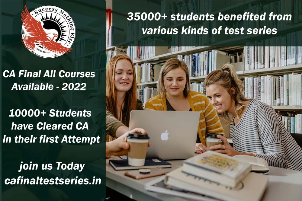 CA Final All Courses Available — 2022 with Top Faculties of CA Final ...