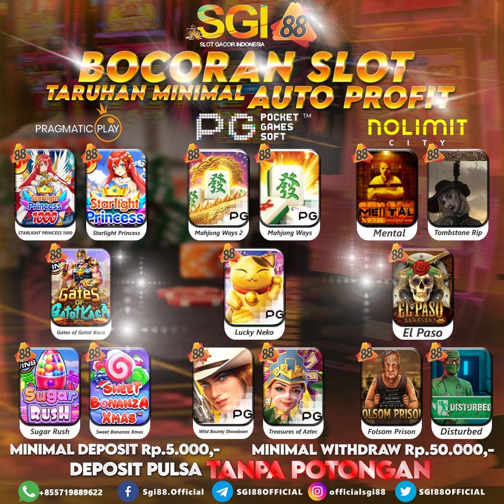 INFO SLOT GACOR INDONESIA SGI88 - OFFICIAL SGI88 - Medium