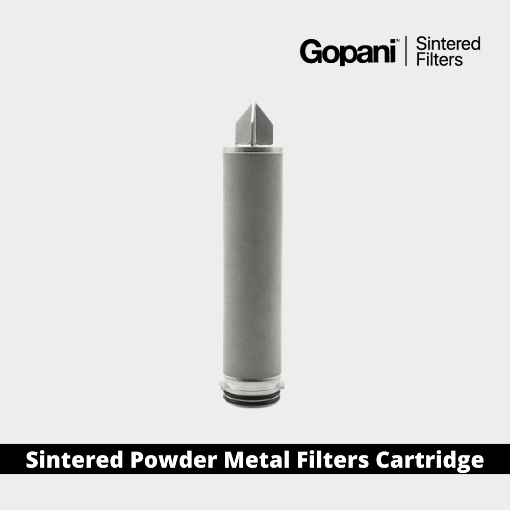 Sintered Powder Metal Filter Cartridge - Gopani Filters Private Limited ...