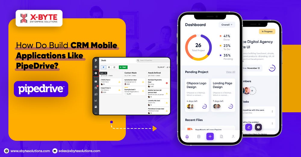 How Do Build CRM Mobile Applications Like PipeDrive? | by Justinloop ...