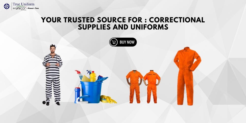 Quality Correctional Supplies at TrueUniform - True Uniform - Medium