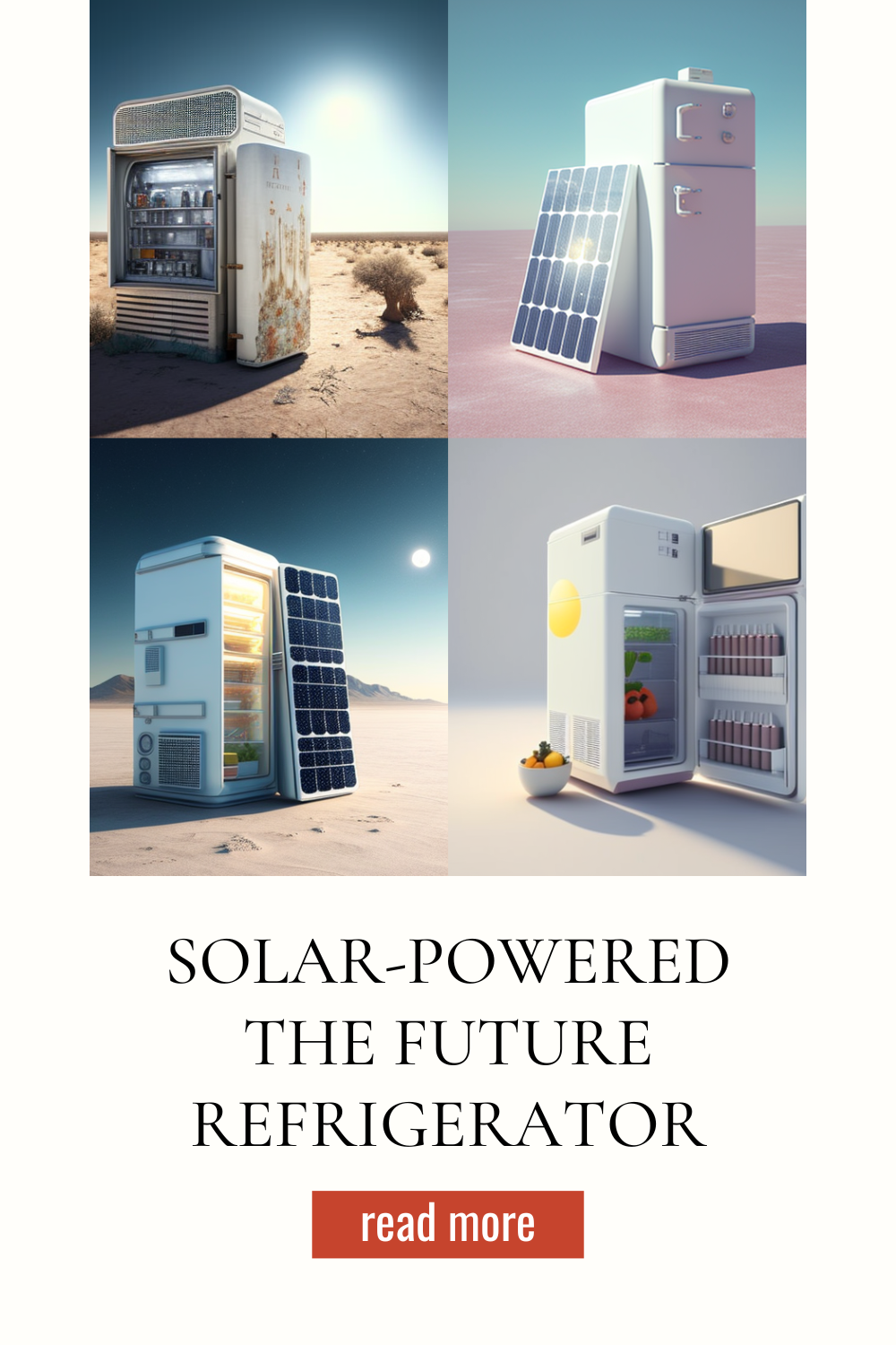 What will solar powered refrigerators look like in the future Darkest ...