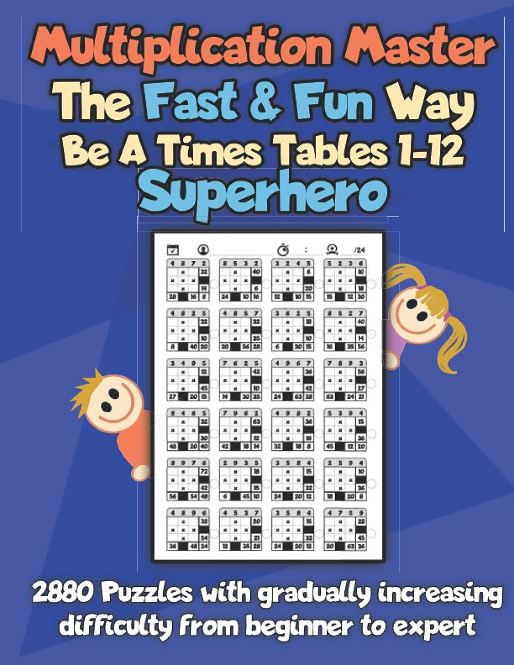 [PDF][BEST]} Multiplication Master The Fast Fun Way Be A Times Tables 1 ...