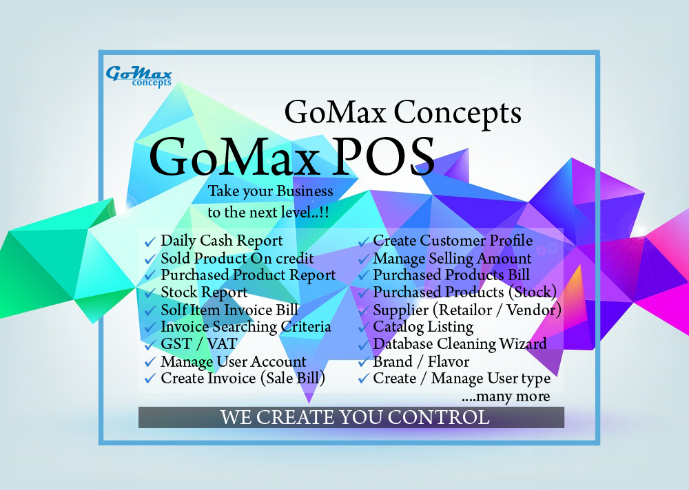 Point of Sale — GoMax Concepts. At GoMax Concepts, we make the each day ...
