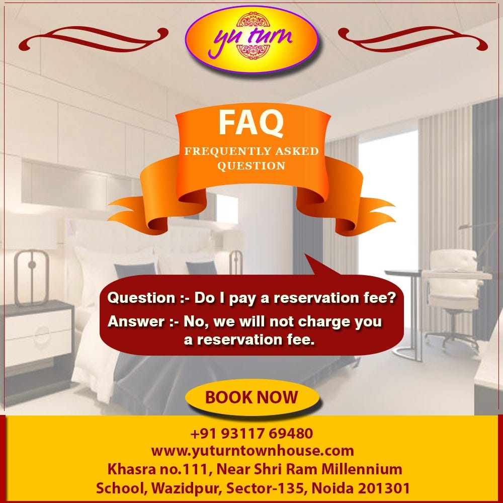 Frequently Asked Question — Yuturn Townhouse - Yuturn Townhouse - Medium