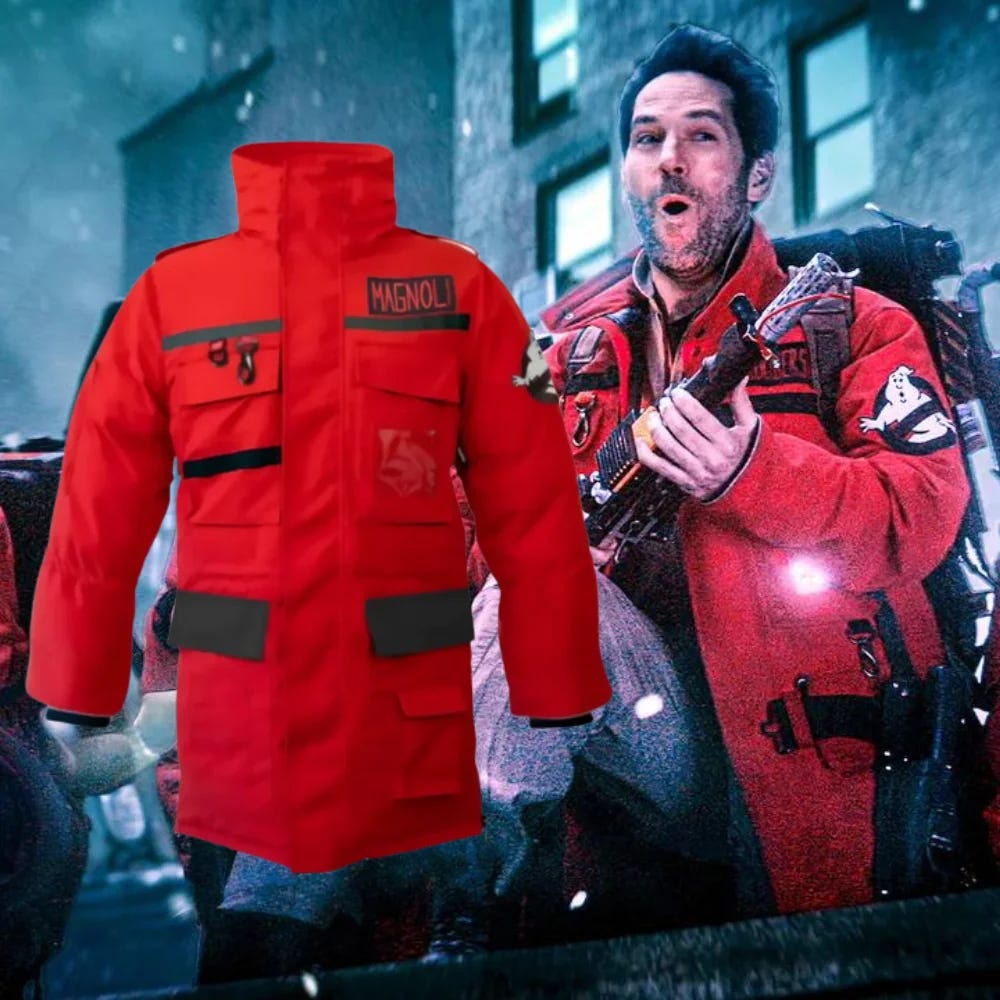 How To Buy Ghostbusters Frozen Empire Red Jacket | by ...