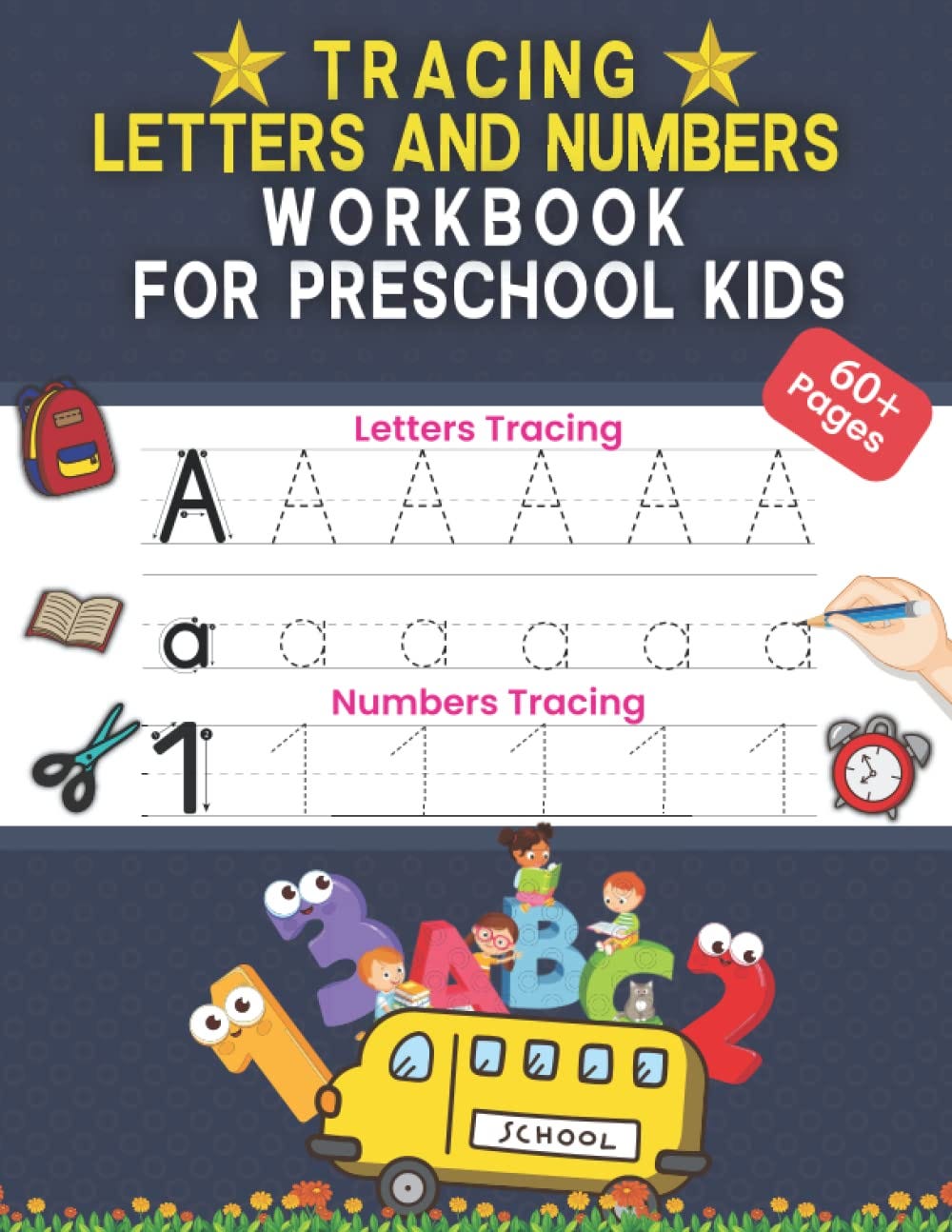 [READ][BEST]} Tracing Letters and Numbers Workbook for Preschool Kids ...