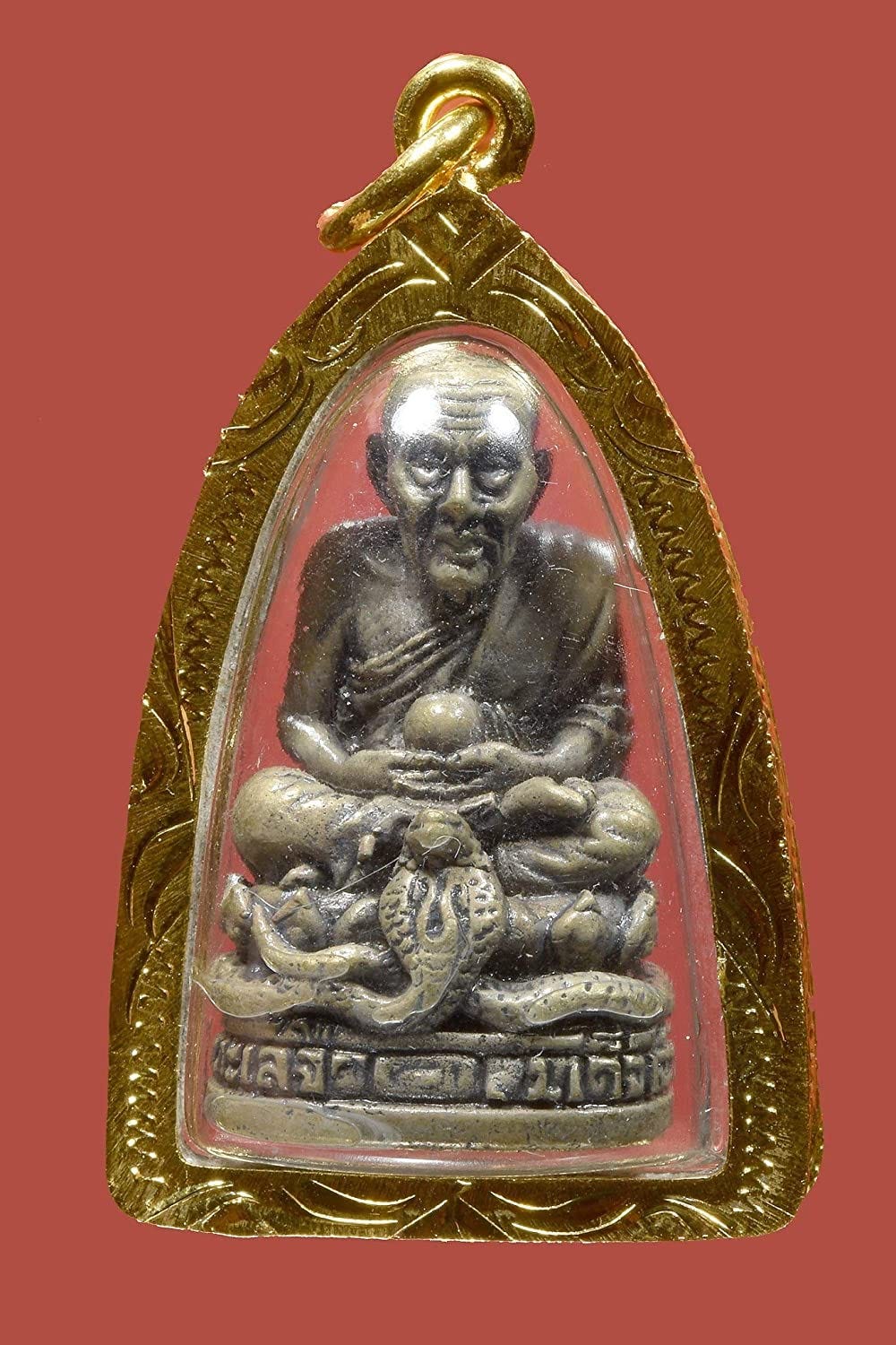 LP Thuad, A Famous Thai Amulet Buddhist Monk - Bkk Amulets - Medium