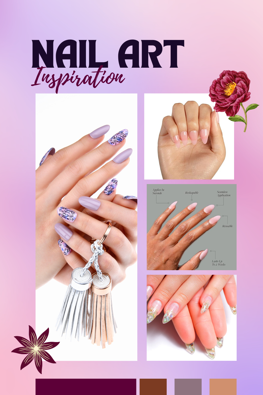 Trending nails art designs 2024. A Nail Art Odyssey of Elegance in 2024 ...