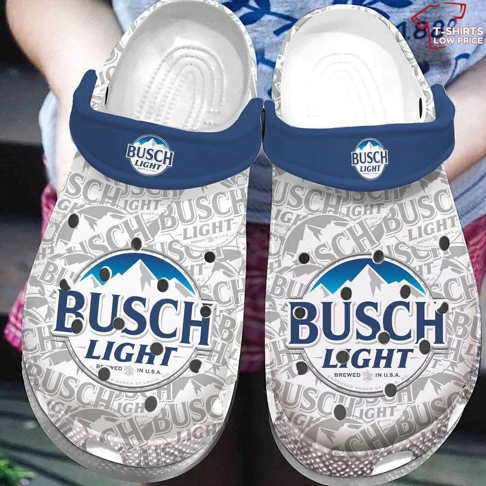 Busch Light Beer Pattern Text Crocs Crocband Shoes | by Daniel Pierre ...
