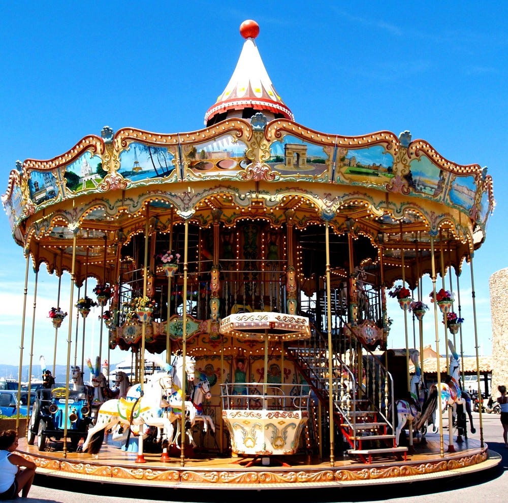 The carousel. Sometimes I get the impression that… | by Luigi Faggella ...