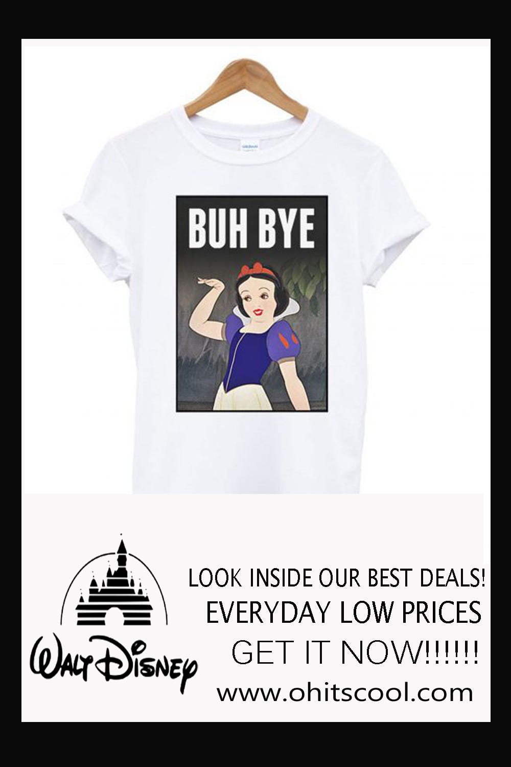 Disney Snow White Buh Bye Girls T shirt | by Violet Anderson | Medium
