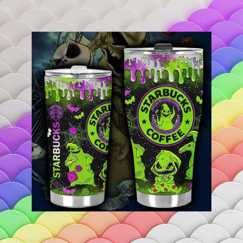 Starbucks Coffee Oogie Boogie Tumblers | by Boxboxshirtbrand | Medium