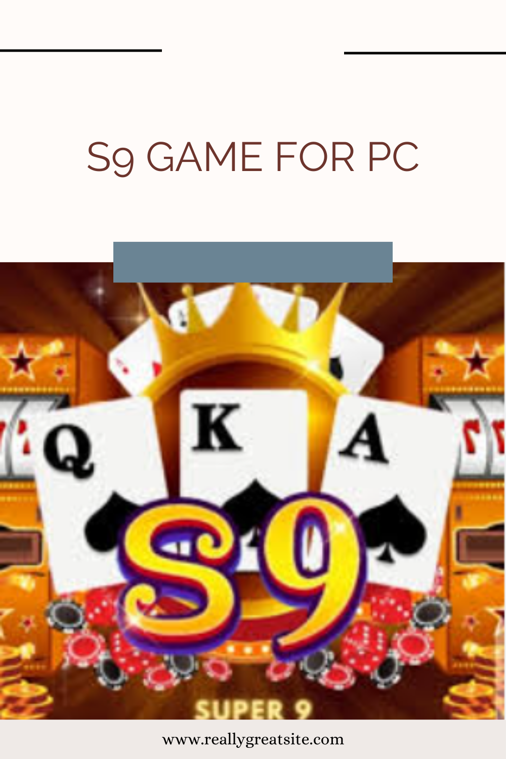 S9 game for PC. Android games have become very popular… | by S9game ...