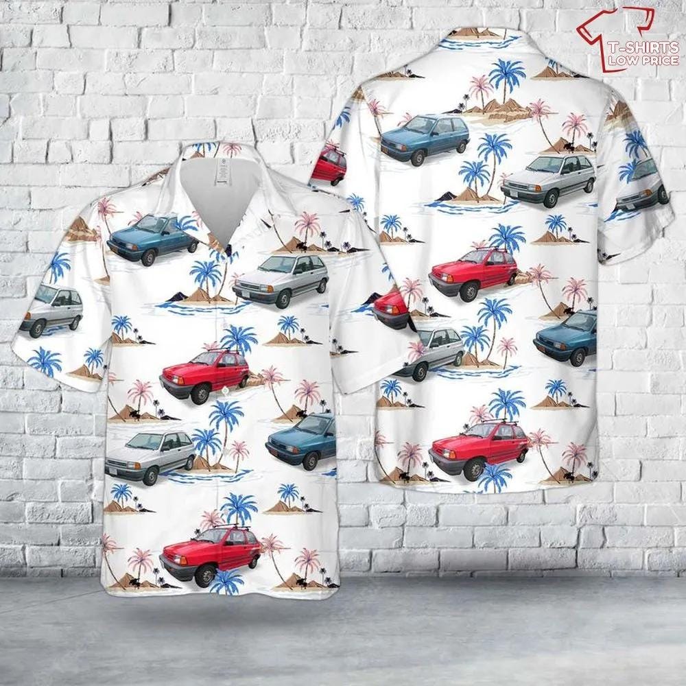 1986 Ford Festiva Hawaiian Shirt Man | by Joel Powell | May, 2024 | Medium